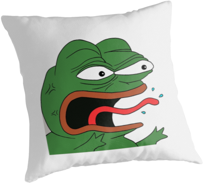 Download Angry Pepe The Frog Meme Frog Meme, The Frog, Throw - Pepe ...