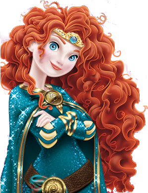 Disney Merida 2d Design