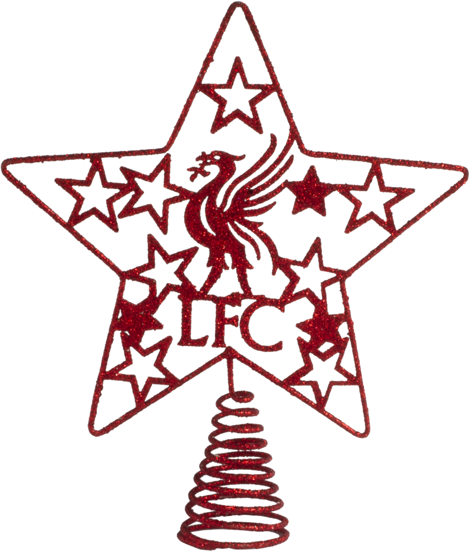 Download Lfc Tree Topper - Liverpool Fc Christmas Tree | Transparent ...