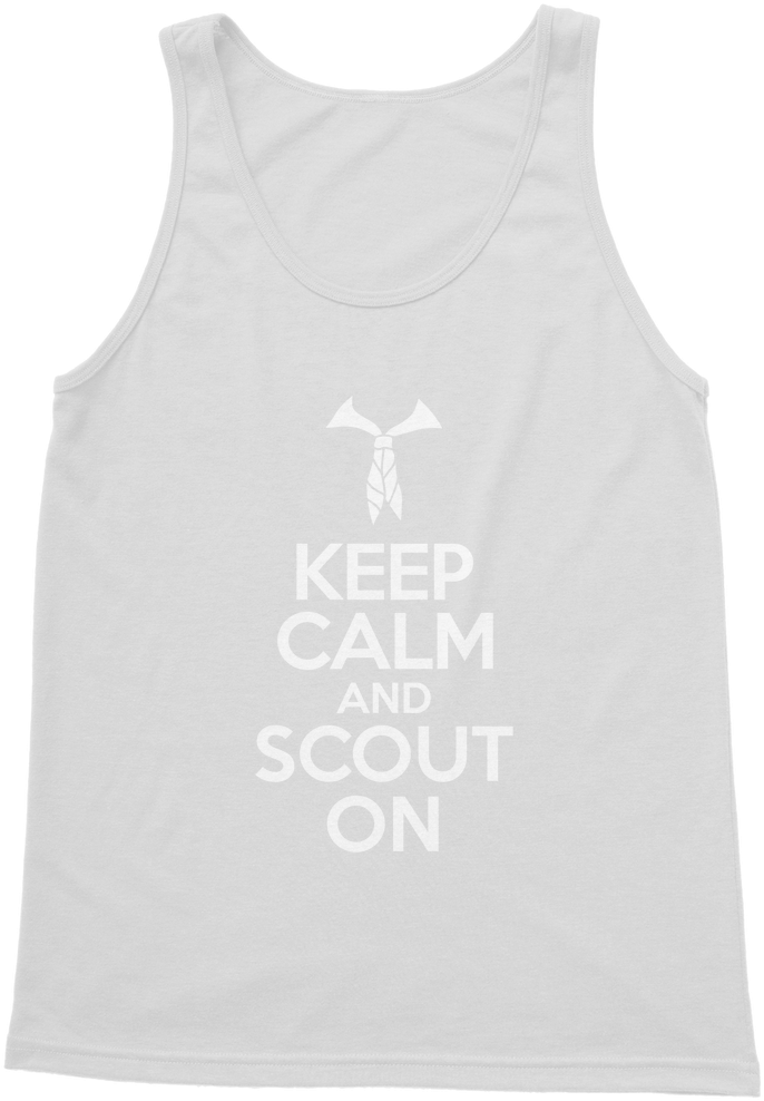 Keep Calm And Scout On ﻿classic Adult Tank Top - Keep Calm And Love ...