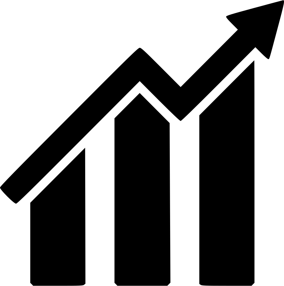 Sales Icons Png - Growth Chart Icon (980x984), Png Download