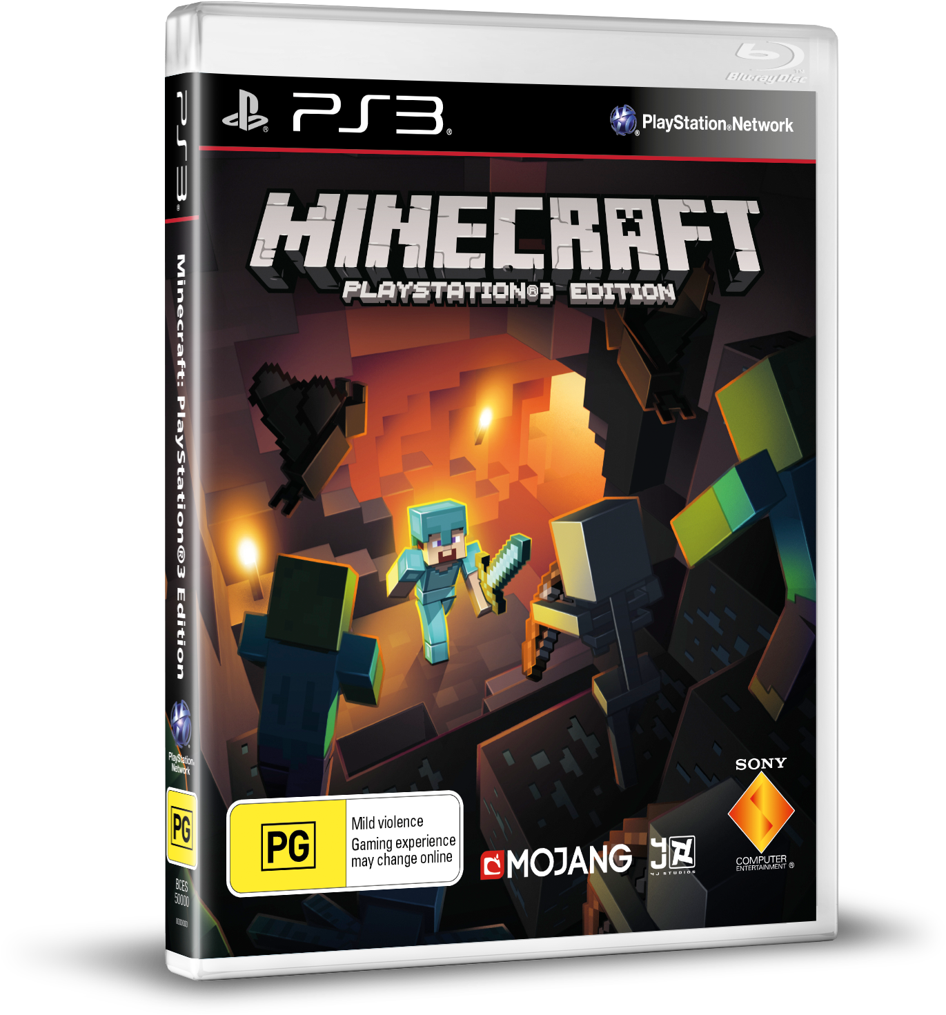 Download Minecraft Ps3 3d Pack Anz - Minecraft (ps3) | Transparent PNG ...