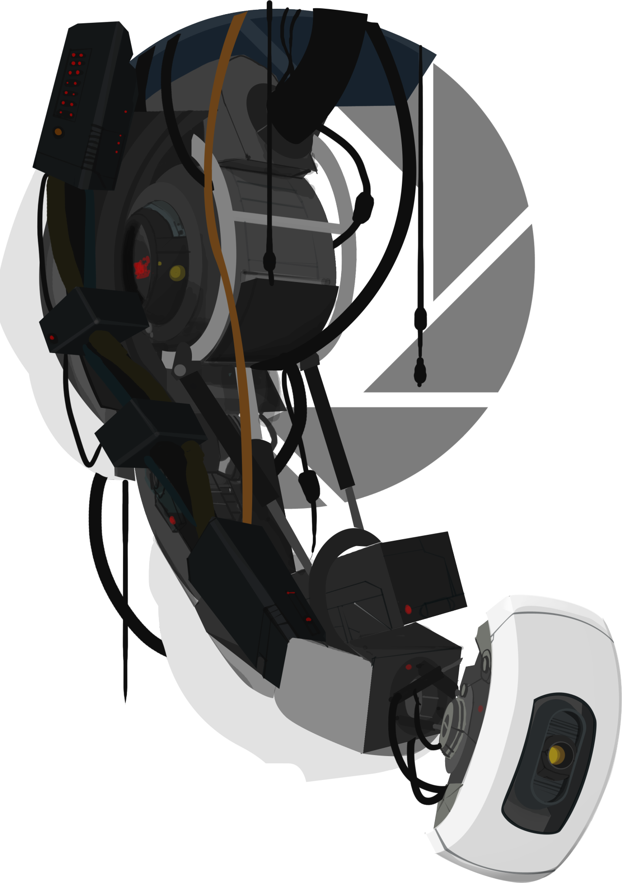 Download As An Apology, Here's A Transparent Glados, For All - Machine ...