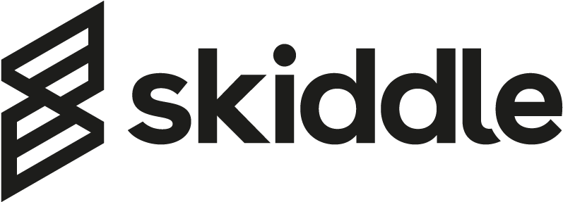 Skiddle Logo Black Landscape - Skiddle Logo (1080x418), Png Download