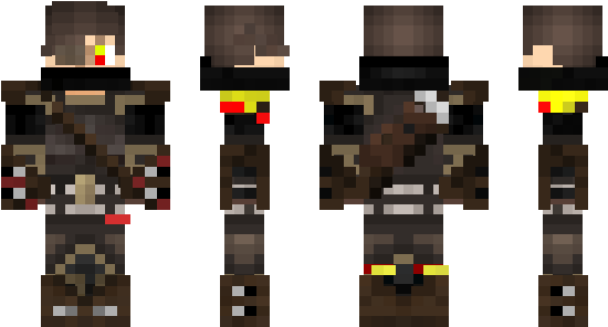 Minecraft Skin Tachanka - Minecraft (600x348), Png Download
