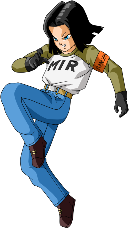 Android 17 Super - 17 Dbs Png (1024x888), Png Download