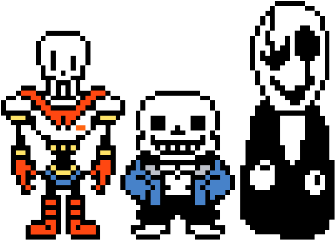 Download Undertale Papyrus Sprite | Transparent PNG Download | SeekPNG