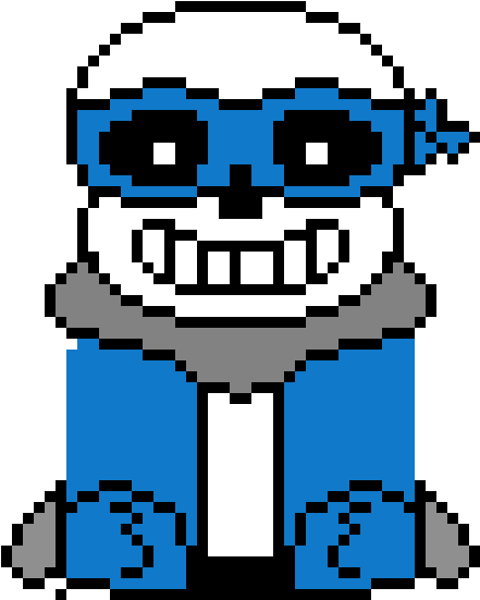 Underswap Sans Sprite (540x570), Png Download