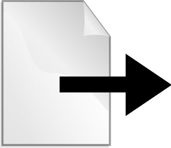 How To Set Use File Send Icon Clipart (600x519), Png Download