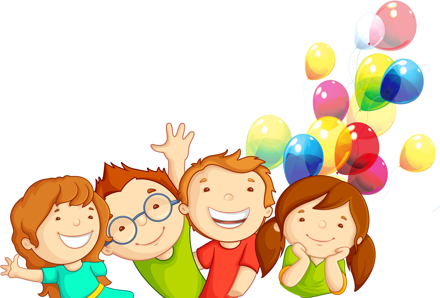 Download Children Rights Movement Cartoon Kids Banner Transparent ...