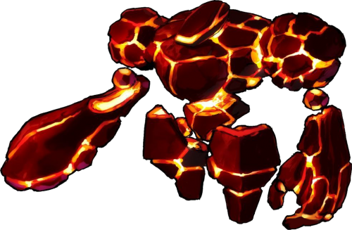 Download Sealed Fire Golem - Fire Golem | Transparent PNG Download ...