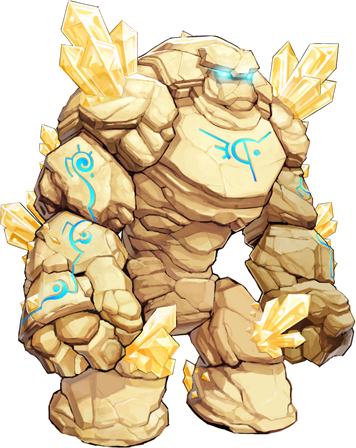 Golem - Light Golem (356x448), Png Download