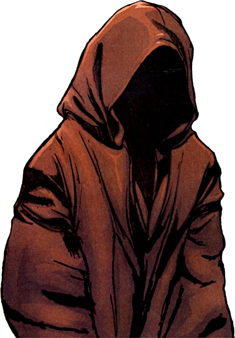 Hooded Jedi (1022x1460), Png Download