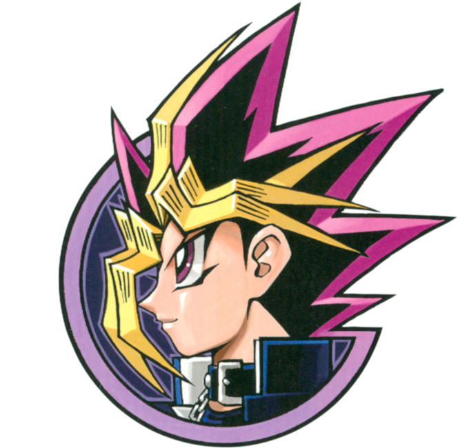 Png Black And White Edit Of Yami Yugi From Duel Art - Yu Gi Oh Stickers ...
