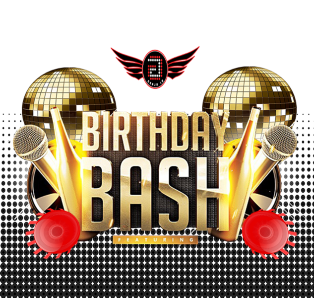 Previous - Birthday Bash Logo Png (633x600), Png Download