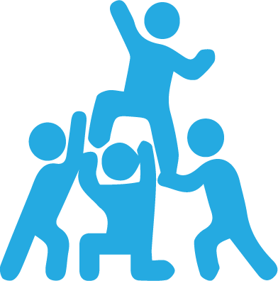 Leadership Transparent Team Building - High Performing Team Icon ...