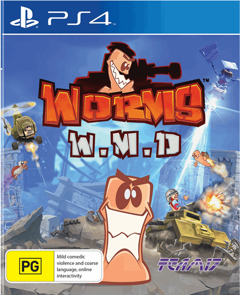 Worms Wmd Ps4 (600x600), Png Download
