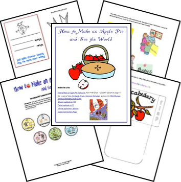 Free Lapbook For "how To Make An Apple Pie And See - Make An Apple Pie ...
