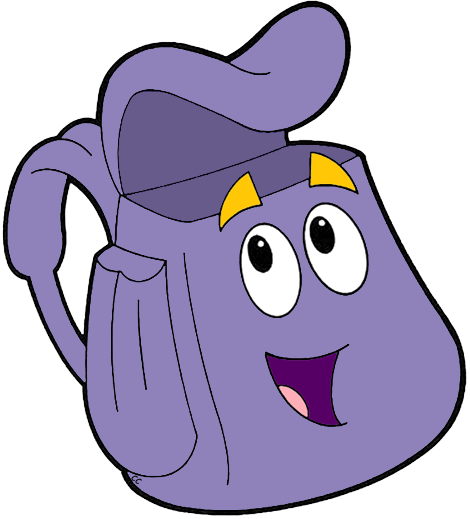 Dora The Explorer - Dora The Explorer Backpack Png (470x519), Png Download
