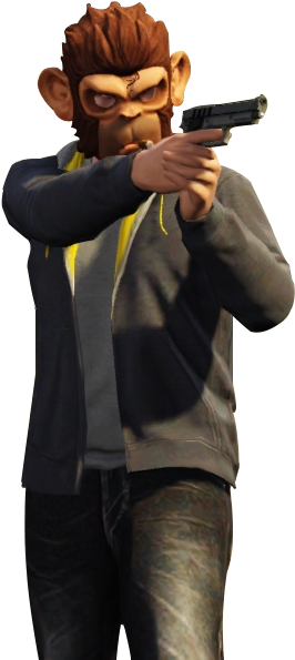 Download Gta Online Character Png - Gta Online Player Png | Transparent ...