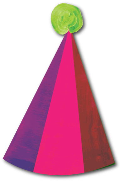 Party Hat - Triangle (406x600), Png Download