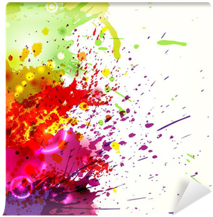 Sfondo Macchie Di Colore (400x400), Png Download