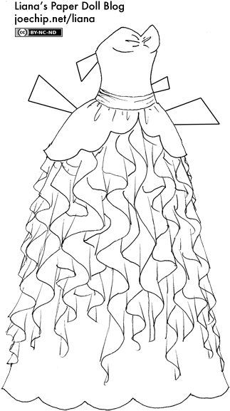 How To Draw Cascading Ruffles