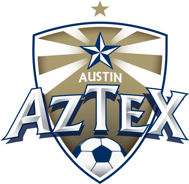 Austin Aztex Logo - Austin Aztex Logo Png (601x629), Png Download