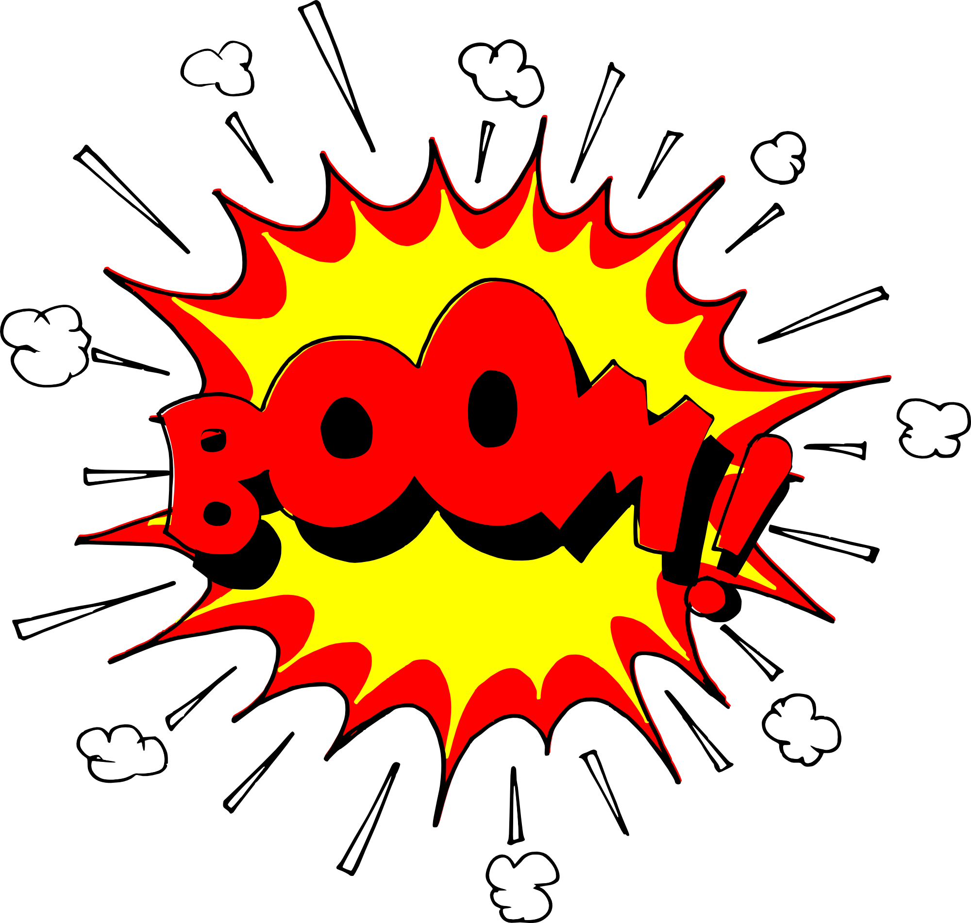 Explosion Comics Cartoon Comic Book - Comic Book Explosion Clipart ...