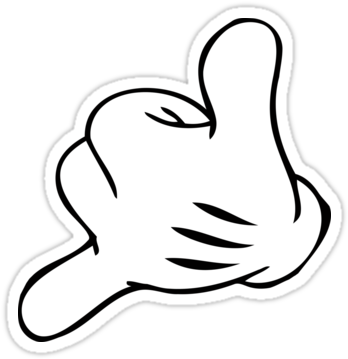 Mickey Mouse Hang Loose