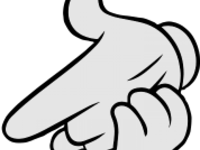 Mickey Mouse Full Hands Vector