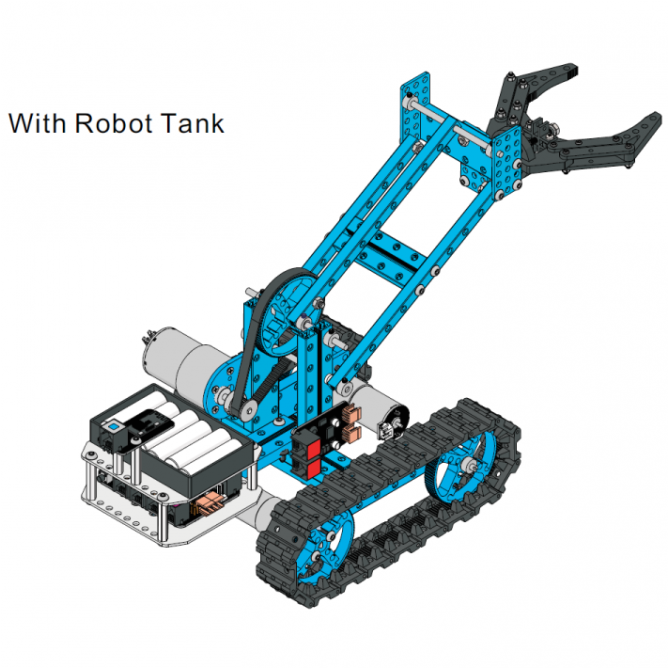 Robot Arm Add-on Pack For Robot Starter Kit - Makeblock Robot Assembly ...