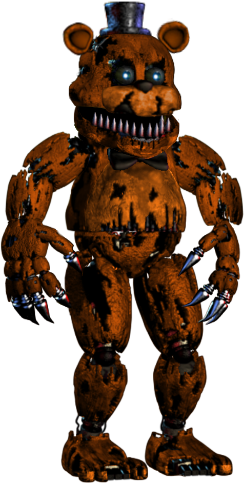 Download Fnaf 1 Nightmare Freddy | Transparent PNG Download | SeekPNG