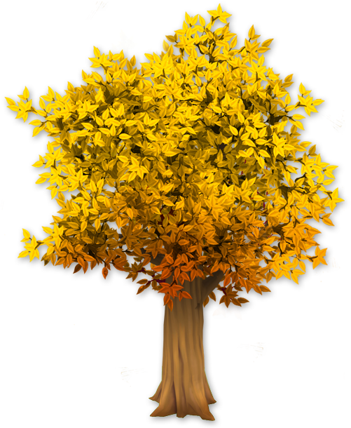 Download Yellow Tree - Tree | Transparent PNG Download | SeekPNG