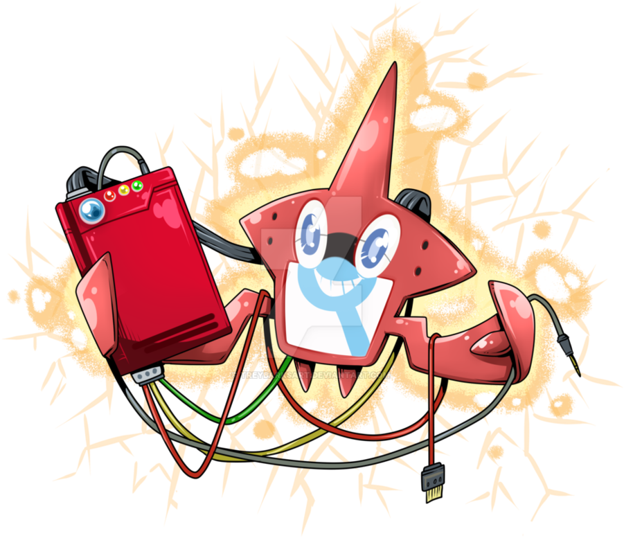 Download Pokedex Rotom By Treybarksart On Deviantart - Pokémon Sun And ...