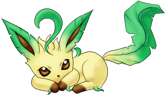 Leafeon By Raichana On Deviantart Clip Freeuse Download - Leafeon Png ...