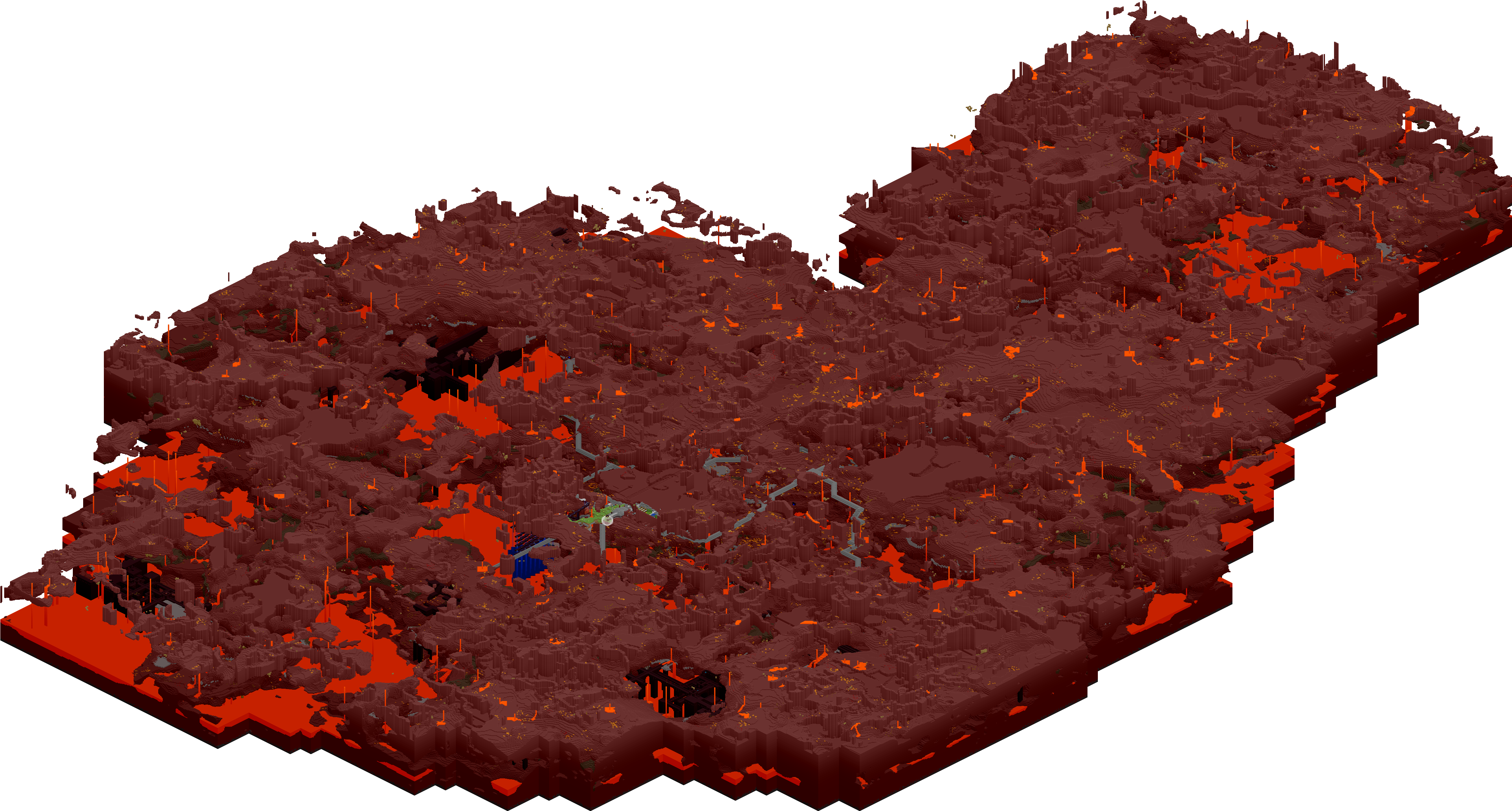 Download 2012 02 18 Nether - Minecraft Nether World Map Seed | Transparent PNG Download | SeekPNG