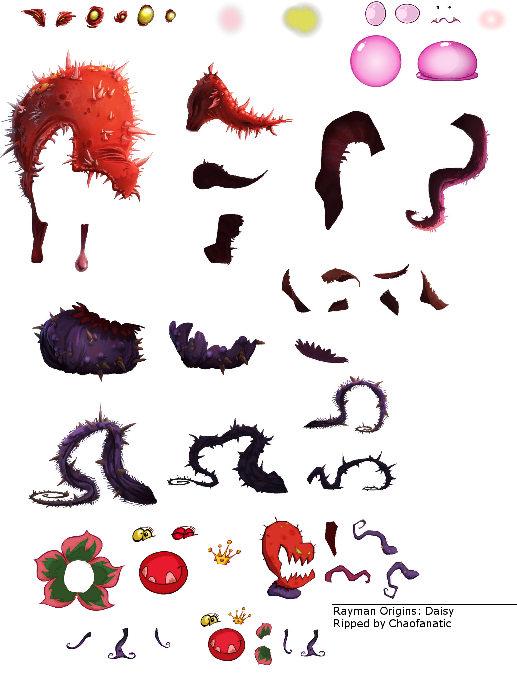 Rayman Origins Sheets Video Game Sprites, Rayman Origins, - Rayman ...