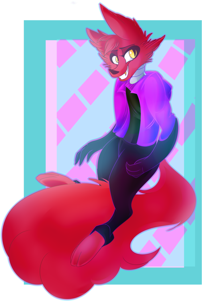 Pyrocynical By Illyuu - Drawing (756x1056), Png Download