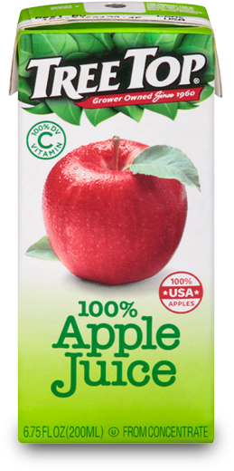 Tree Top Juice Box (525x525), Png Download