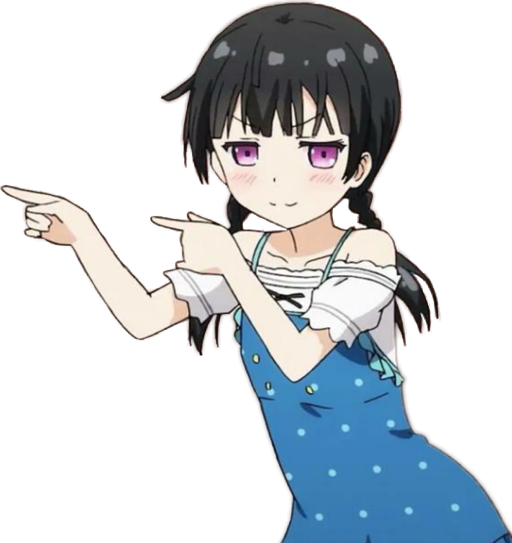 Download 930kib, 1024x1086, Loli Pointing - Anime Girl Pointing Png ...