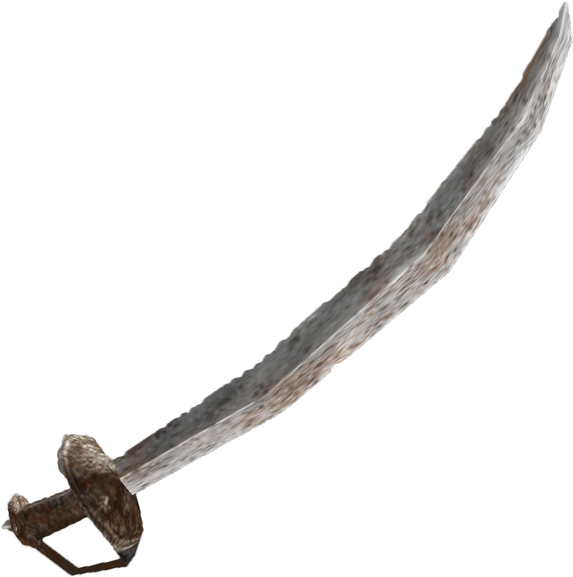 Rusty Blade - Pirates Sword Png (1192x1205), Png Download