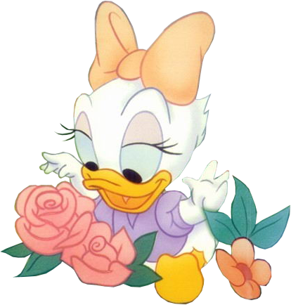 Baby Daisy Duck Ba Daisy Duck Png Animalcarecollege - Daisy La Pata ...