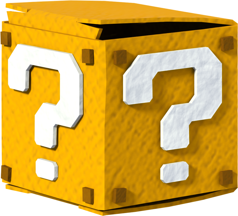 Download Mario Question Block Png Jpg Royalty Free Download - Paper ...