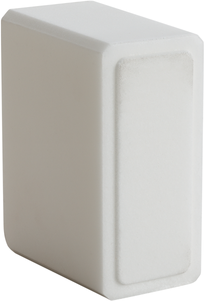 Plain White Salt Block 2kg (504x692), Png Download