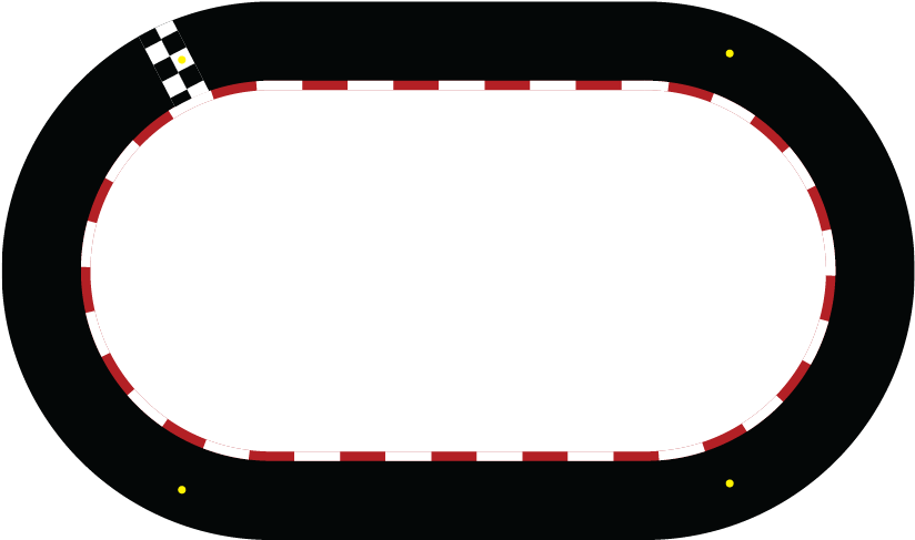 Round Racetrack Clipart