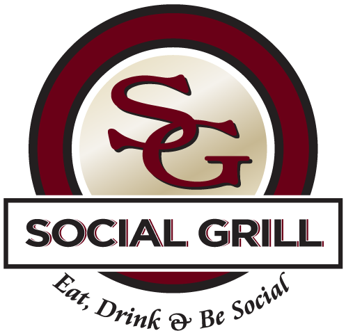 Logo - Social Grill (527x502), Png Download
