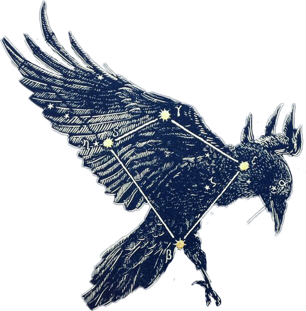 Corvus Constellations Stars Blue Astronomy - Corvus Constellation ...