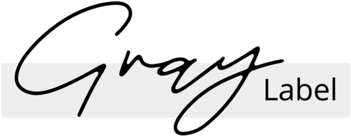 Gray - Label - Clothing (560x254), Png Download