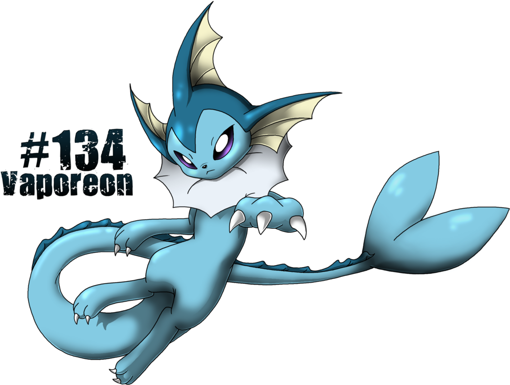 Vaporeon Is Best - Pokemon #134 (1280x905), Png Download
